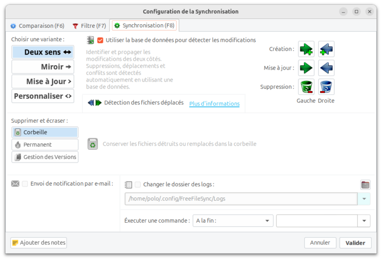 FreeFileSync : Guide des Modes de Synchronisation et Sauvegarde – F4HXN.fr